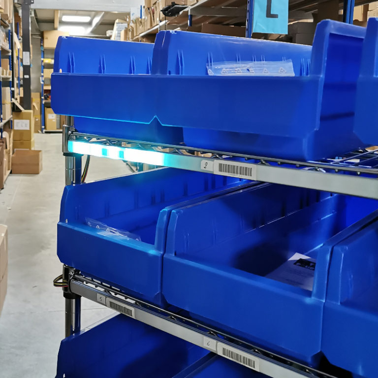 Picking cart o carros de picking para operario en logística